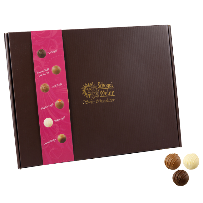 Enchanting Assorted Truffle Tray (48pcs) - Schoggi Meier