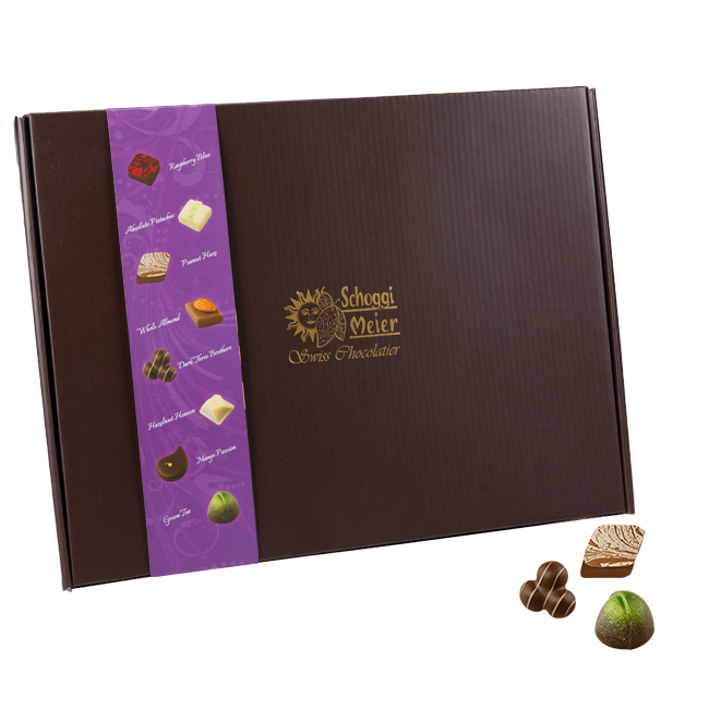 Splendid Assorted Praline Tray (48pcs) - Schoggi Meier