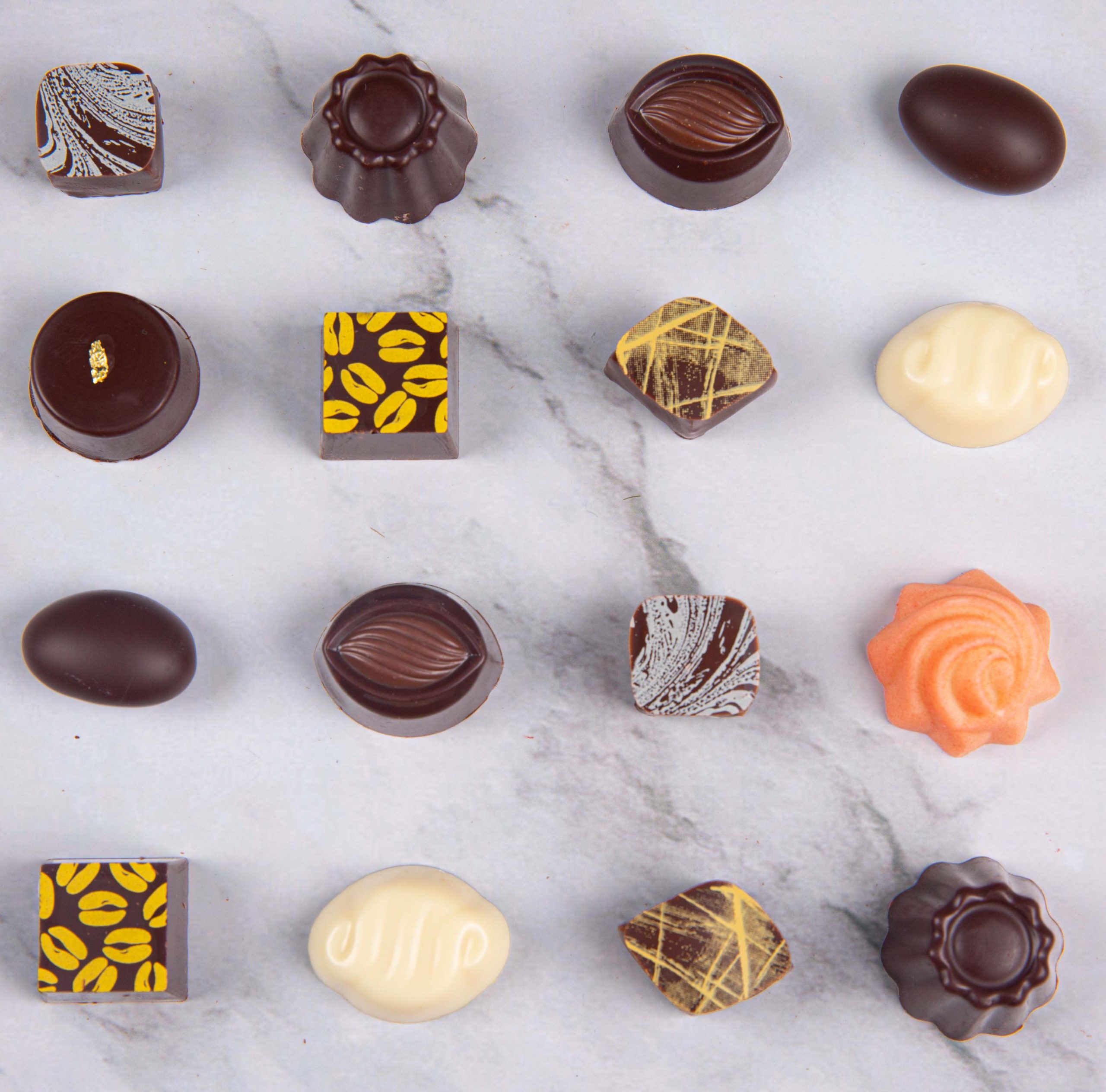 Lovely Assorted Mini Praline Tray (63pcs) - Schoggi Meier