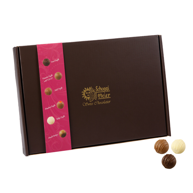 Small Enchanting Assorted Truffle Tray (24pcs) - Schoggi Meier